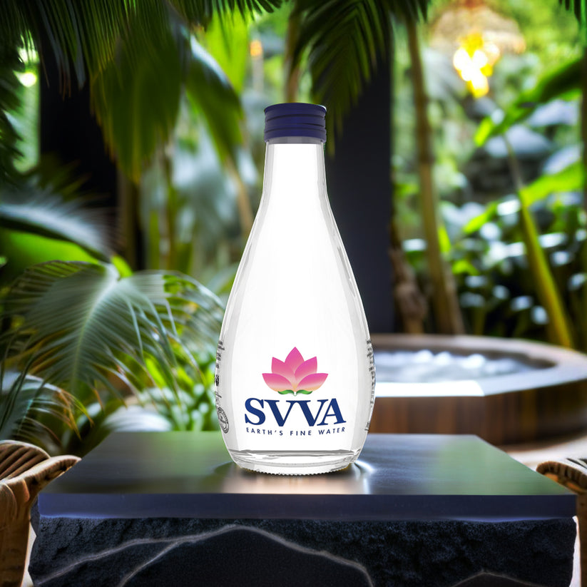 SVVA Earth’s Finest Mineral Water 250ml | Luxury Glass Bottle for Fine ...