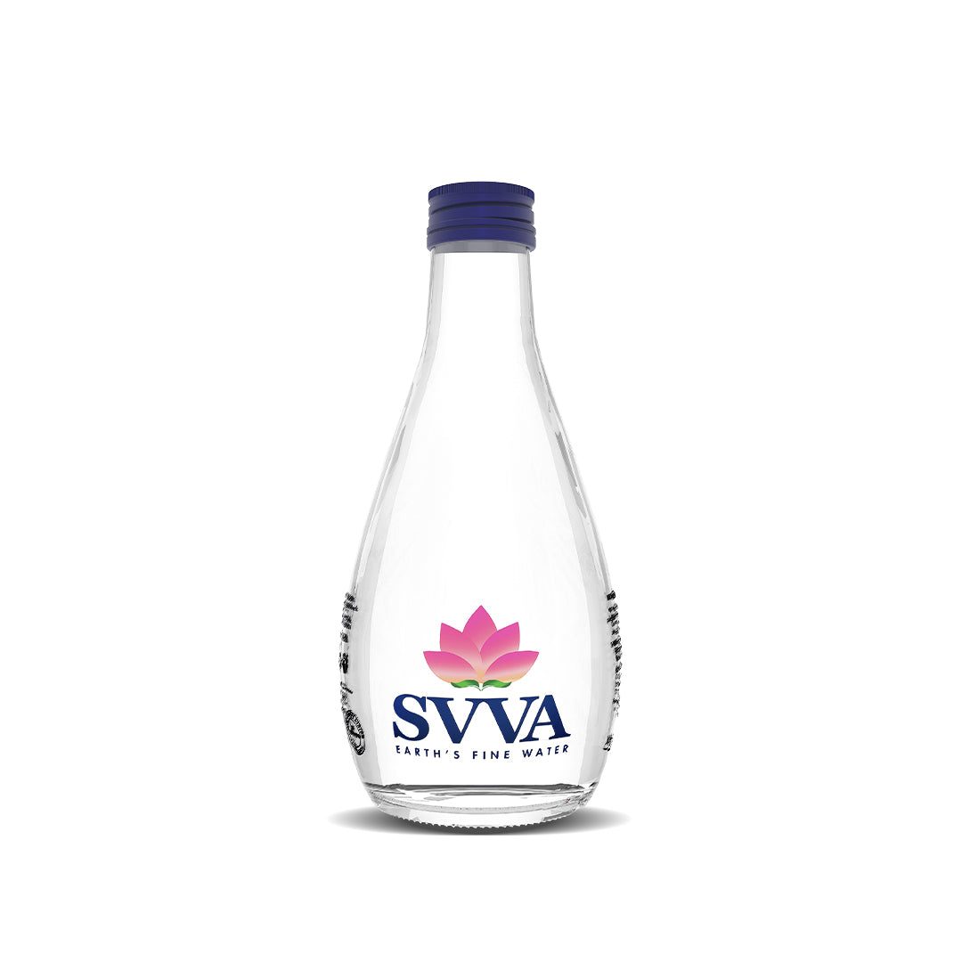 SVVA Earth’s Finest Mineral Water 250ml | Luxury Glass Bottle for Fine ...